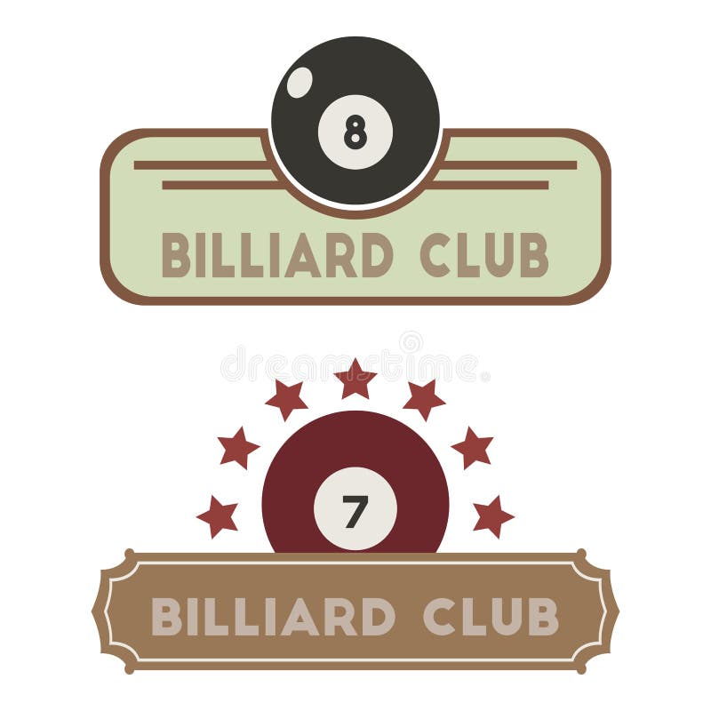 Billiard Club Neon Sign. Billiard Pool Room Design Template Bright Neon ...