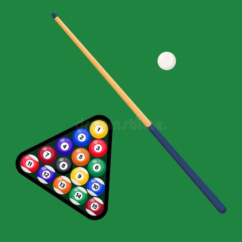 Pool Table Top View Stock Illustrations – 697 Pool Table Top View Stock ...