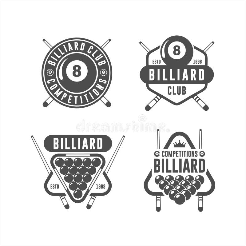 Pool Billiards, Human Next To Red Table with Snooker Cues and Balls ...