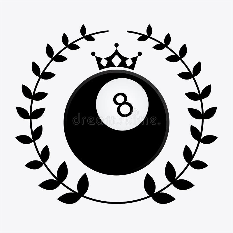 Eight Ball Crown Stock Illustrations – 73 Eight Ball Crown Stock ...