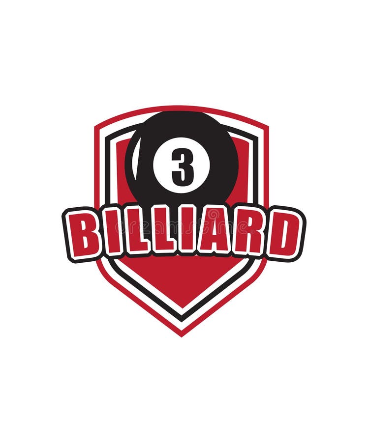 Billiard Emblem Logo, Billiard Club Logo Template Design, Billiard Logo ...