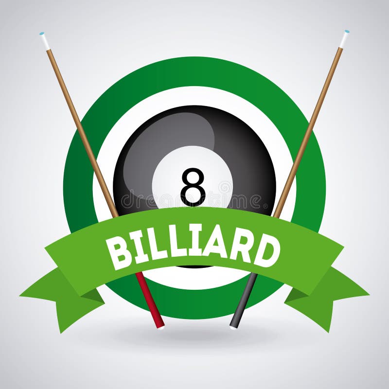 Billiard play design stock vector. Illustration of pursuit - 62704953