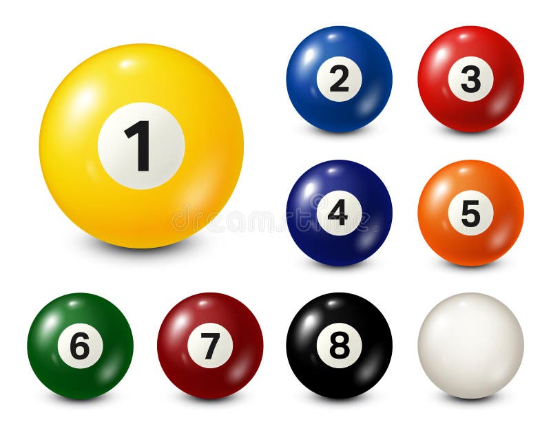 Billiard,white Pool Ball for Snooker. Transparent Background.Vector ... Billiard,white Pool Ball for Snooker. Transparent Background.Vector ...