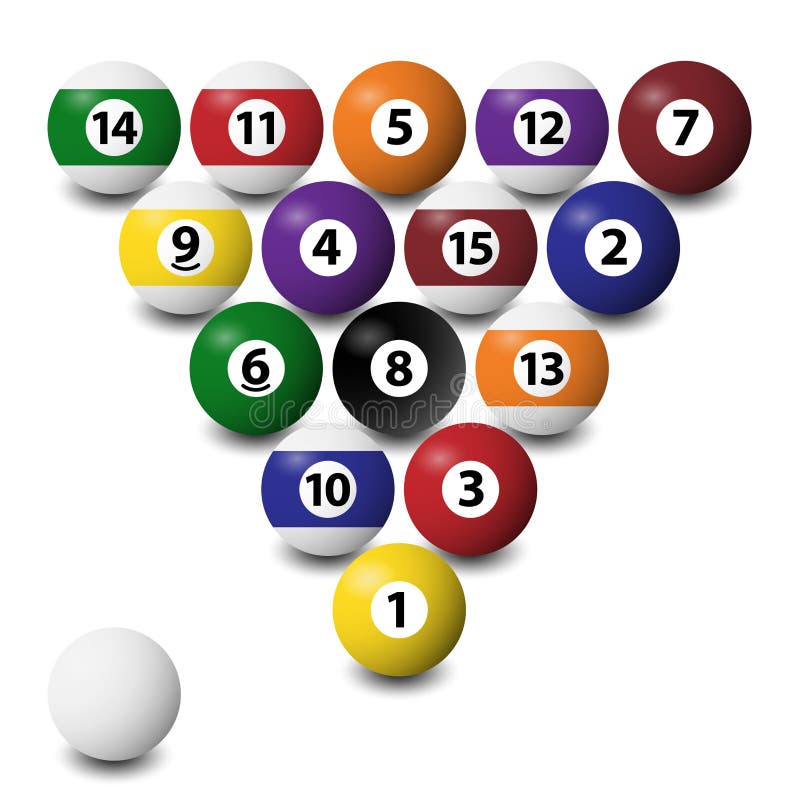 Pool Balls Vector Transparent Background Stock Illustrations – 247 Pool ...