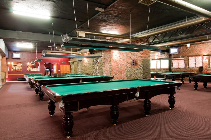 Billiard room stock image. Image of polished, shiny, leisure - 18934217