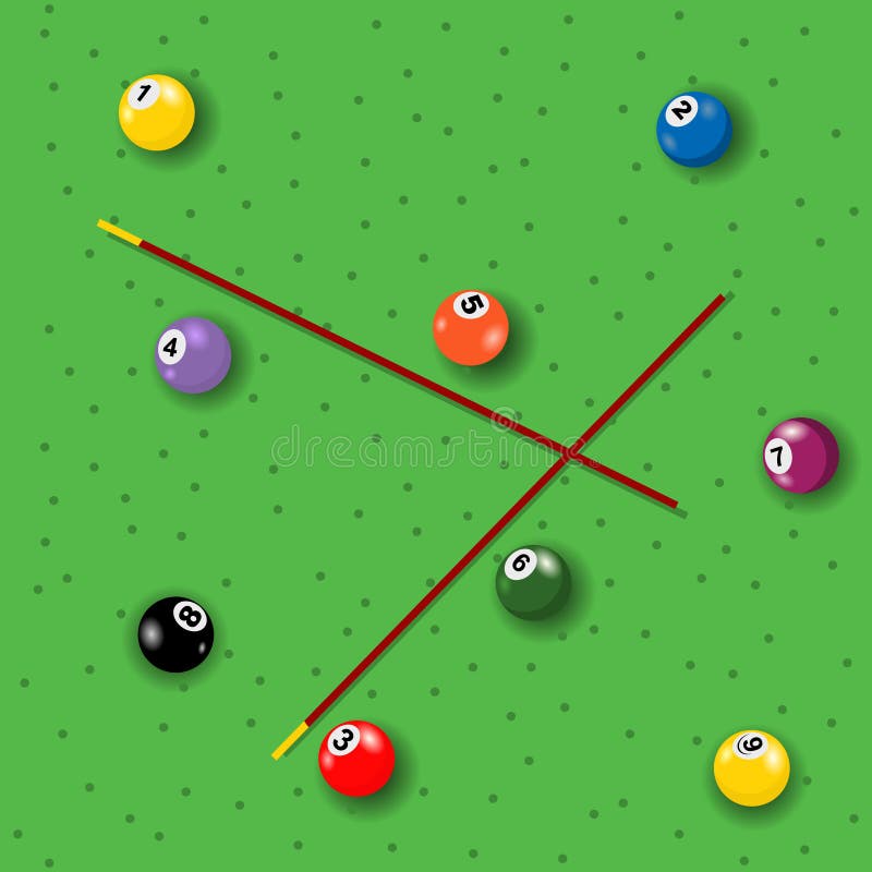 Billiard Seamless Pattern Picture. Image: 12270993