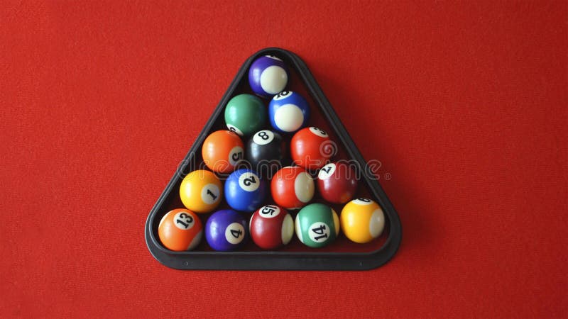Billiards. stock photo. Image of shot, player, luck - 166121924