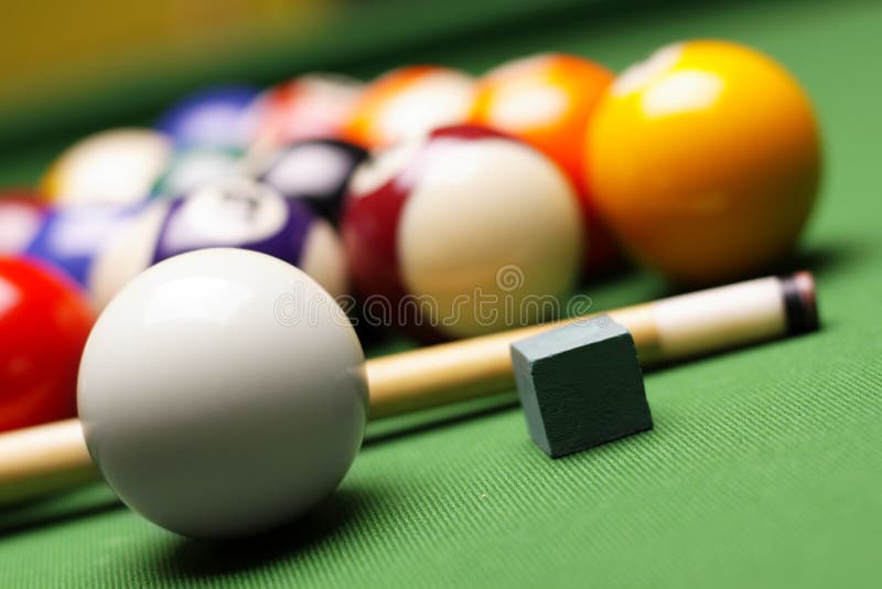 Pool - billiards stock image. Image of felt, hall, challenge - 1137059