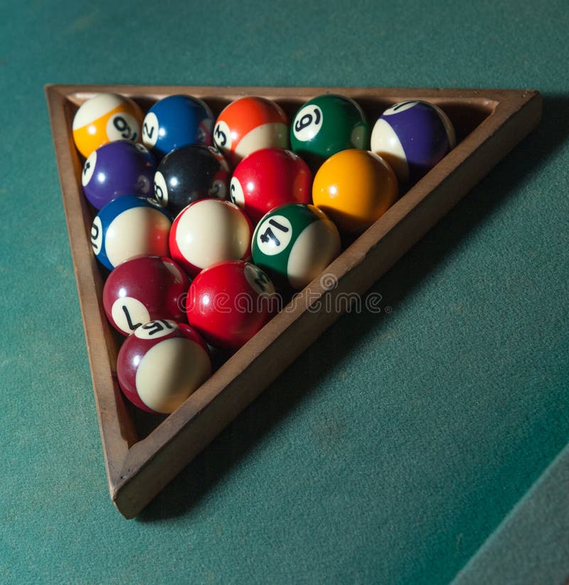 Billiards stock image. Image of number, table, recreation - 26824251