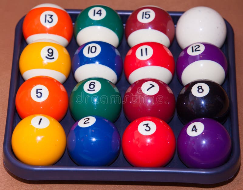 Billiards, billiard balls stock image. Image of game - 112268611
