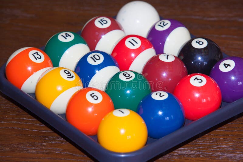 Billiards, billiard balls stock image. Image of board - 112268831