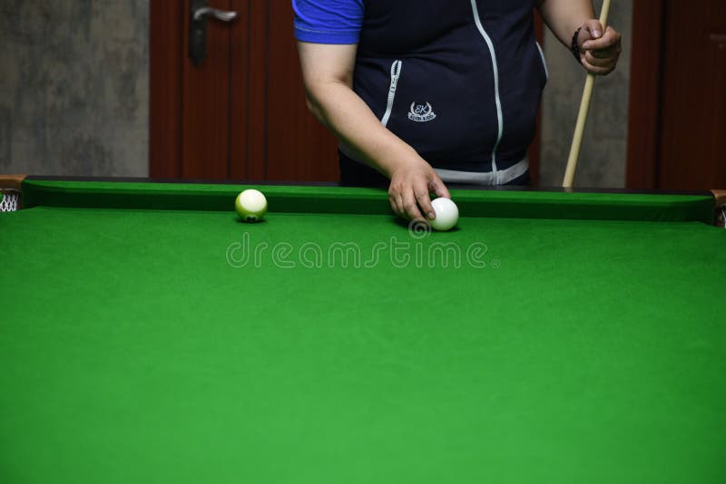 Billiards are on the Billiard Table Stock Photo - Image of billiards ...
