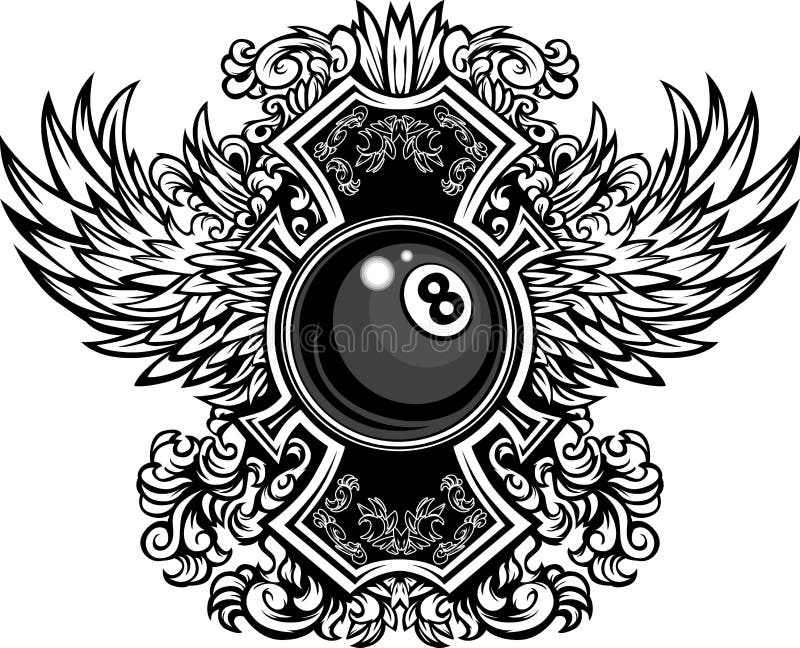 Billiards Pool Nine Ball Shootout Cartoon Cowboy Stock Vector ... Billiards Pool Nine Ball Shootout Cartoon Cowboy Stock Vector ...