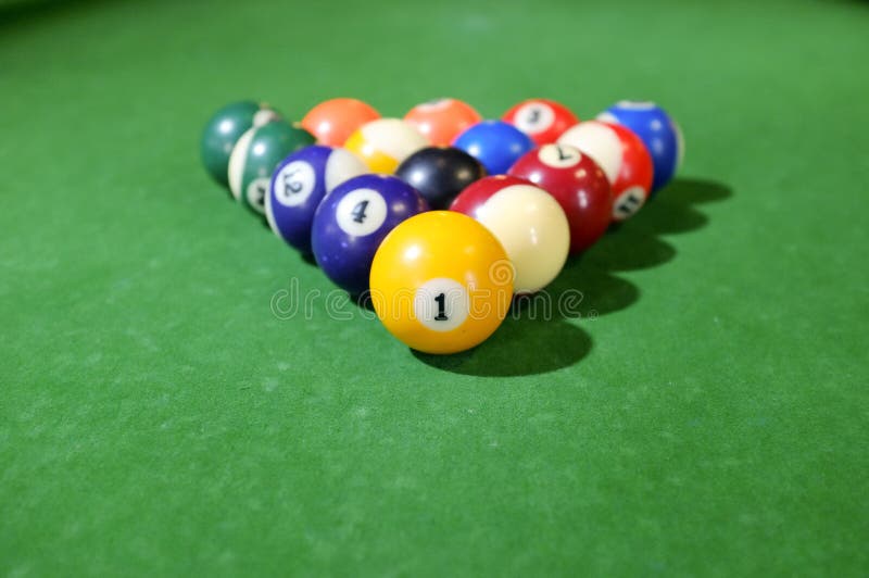 Billiards of Pool stock photo. Image of copy, objects - 36222066