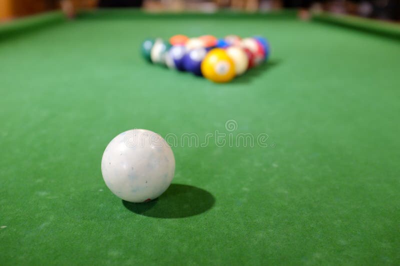 Billiards of Pool stock image. Image of wooden, copy - 36222171