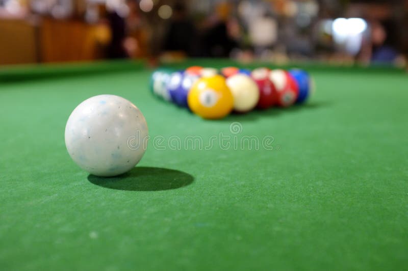 Pool Balls Breaking stock image. Image of pool, billiards - 6260455
