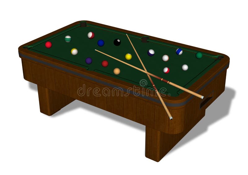 Billiards Table Clipart