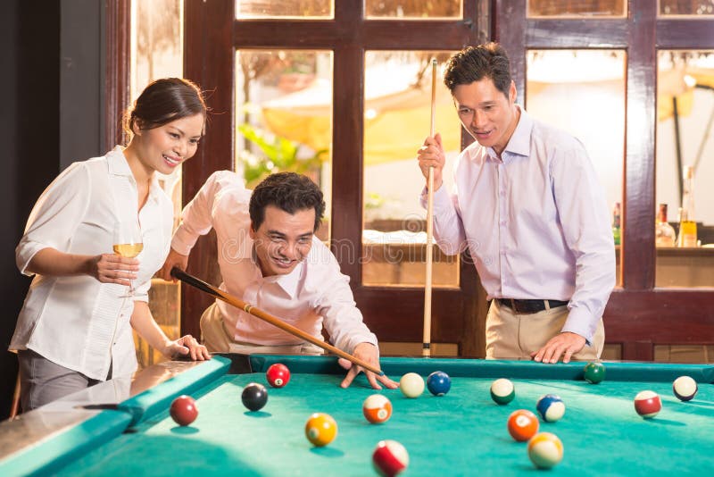 Billiards stock image. Image of collar, ball, businessman - 41319211