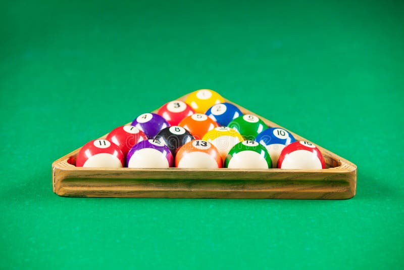 Billiards. stock image. Image of objects, pursuit, triangle - 34055803
