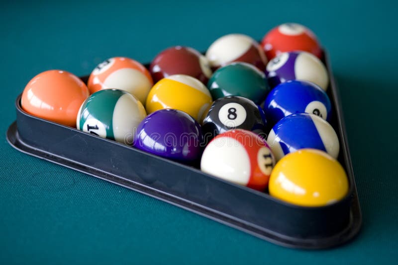 Billiards Triangle 2 stock photo. Image of sports, table - 4688722