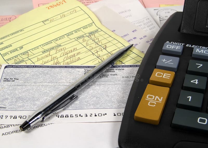 Billing stock photo. Image of savings, bank, bill, calculator - 31382