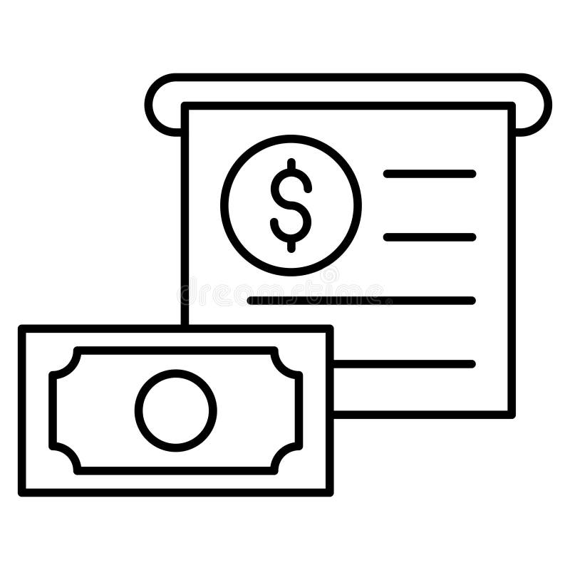 Billing Invoice Isolated Vector Icon Which Can Easily Modify or Edit ...