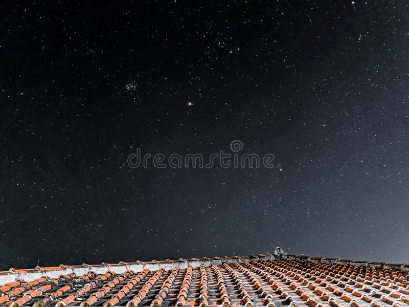 Billions of Stars Scattered at Night Nature Stock Image - Image of ...