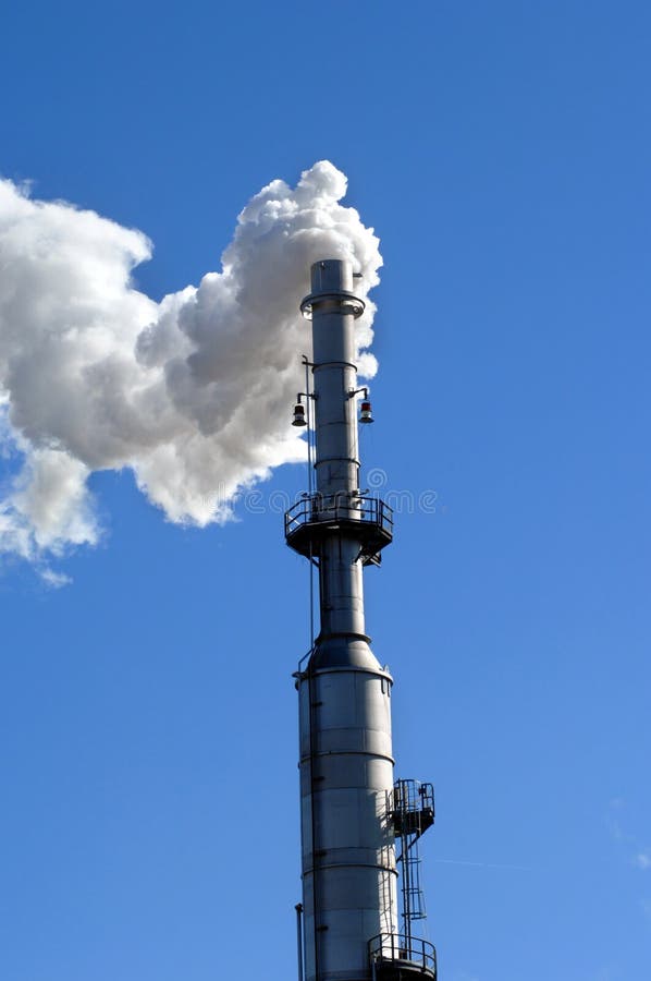 Billowing Smoke stock image. Image of releasing, blue - 4301947