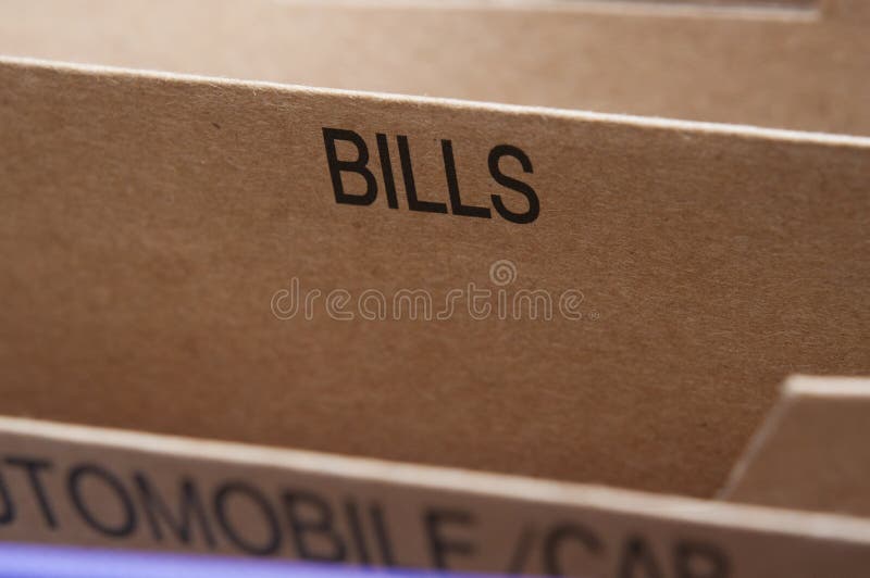 Bills stock image. Image of costs, stress, expenses, copy - 23609637