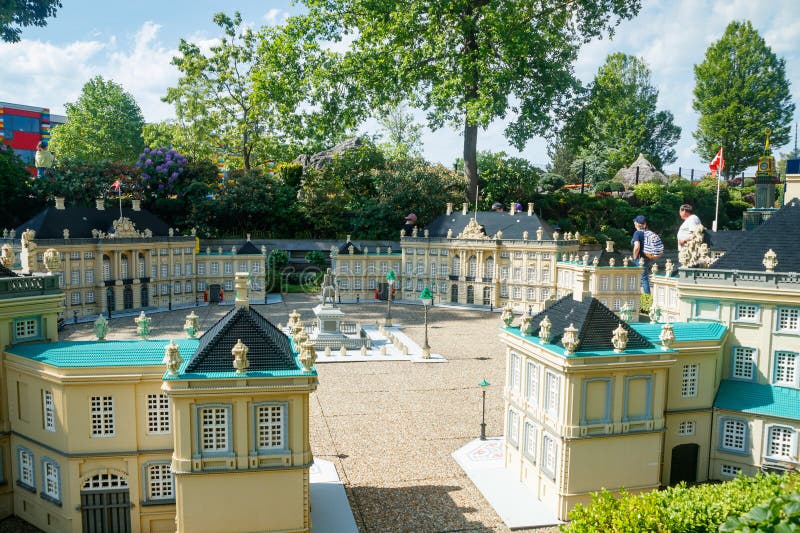 Billund, Denmark - 16 June 2023: Amusement Park of Legoland in Denmark ...