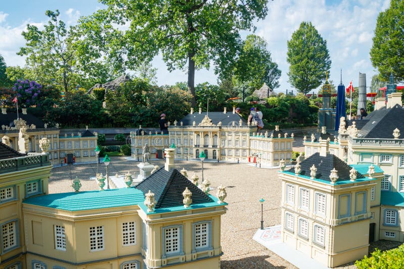 Billund, Denmark - 16 June 2023: Amusement Park of Legoland in Denmark ...
