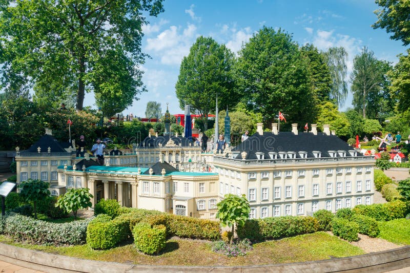 Billund, Denmark - 16 June 2023: Amusement Park of Legoland in Denmark ...