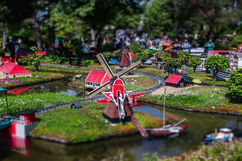 Billund, Denmark - 16 June 2023: Amusement Park of Legoland in Denmark ...