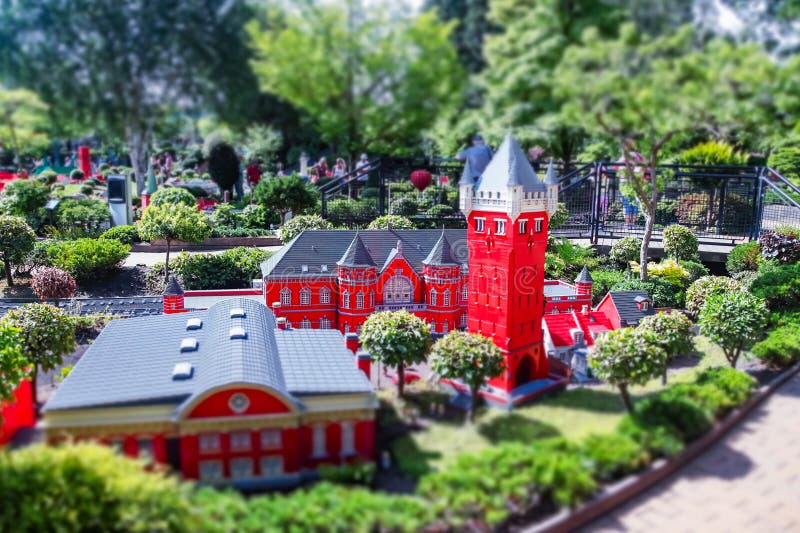 Billund, Denmark - 16 June 2023: Amusement Park of Legoland in Denmark ...