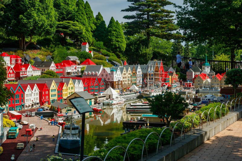 Billund, Denmark - 16 June 2023: Amusement Park of Legoland in Denmark ...
