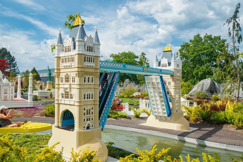 Billund, Denmark - 16 June 2023: Amusement Park of Legoland in Denmark ...