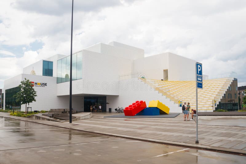 Billund, Denmark - 17 June 2023: the Lego House - Home of the Brick ...
