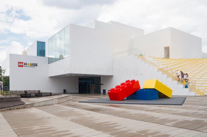 Billund, Denmark - 17 June 2023: the Lego House - Home of the Brick ...