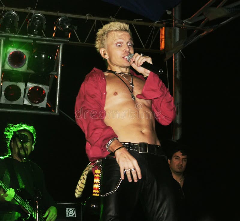 Billy Idol editorial stock image. Image of stone, idol - 23451699