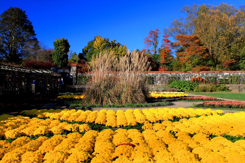 Biltmore Estate Flower Garden Editorial Stock Image - Image of carolina ...