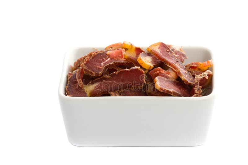 Biltong South-African Dried Meat Snack Stock Image - Image of biltong ...