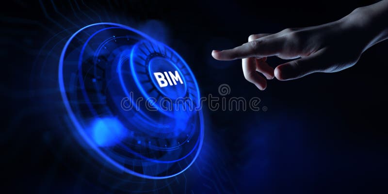 BIM Building Information Modeling System Technology Concept Stock Photo ...