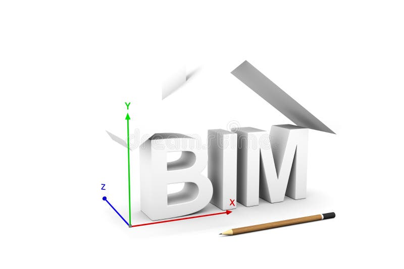 Bim stock illustration. Illustration of coordinate, abstraction - 77593079