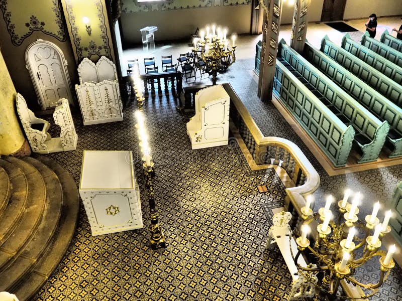 Bima, an Elevation Usually in the Center of the Synagogue, Where There ...