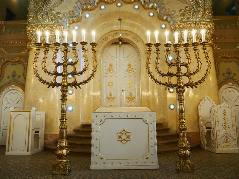 Bima, an Elevation Usually in the Center of the Synagogue, Where There ...