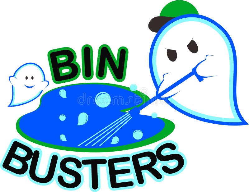 Bin buster stock illustration. Illustration of text - 249871090