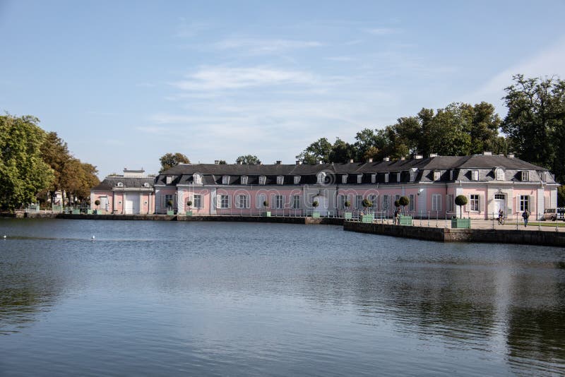 Castle Benrath stock image. Image of ancient, germany - 230663319