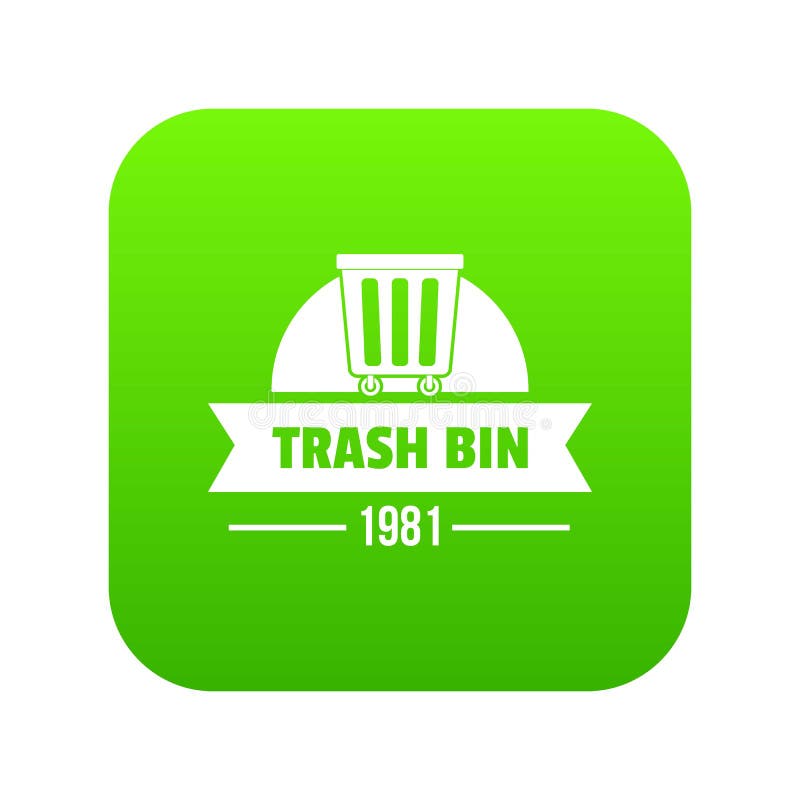 Green Dust Bin Stock Illustrations – 426 Green Dust Bin Stock ...