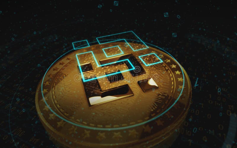 Binance BNB Stablecoin Cryptocurrency Golden Coin 3d Illustration ... Binance BNB Stablecoin Cryptocurrency Golden Coin 3d Illustration ...