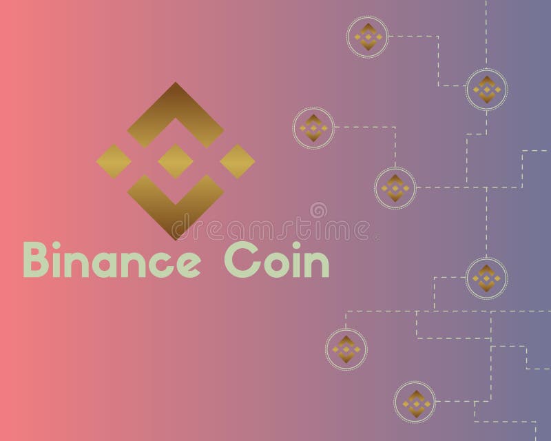 Binance icon, flat style editorial photo. Illustration of core - 114331356